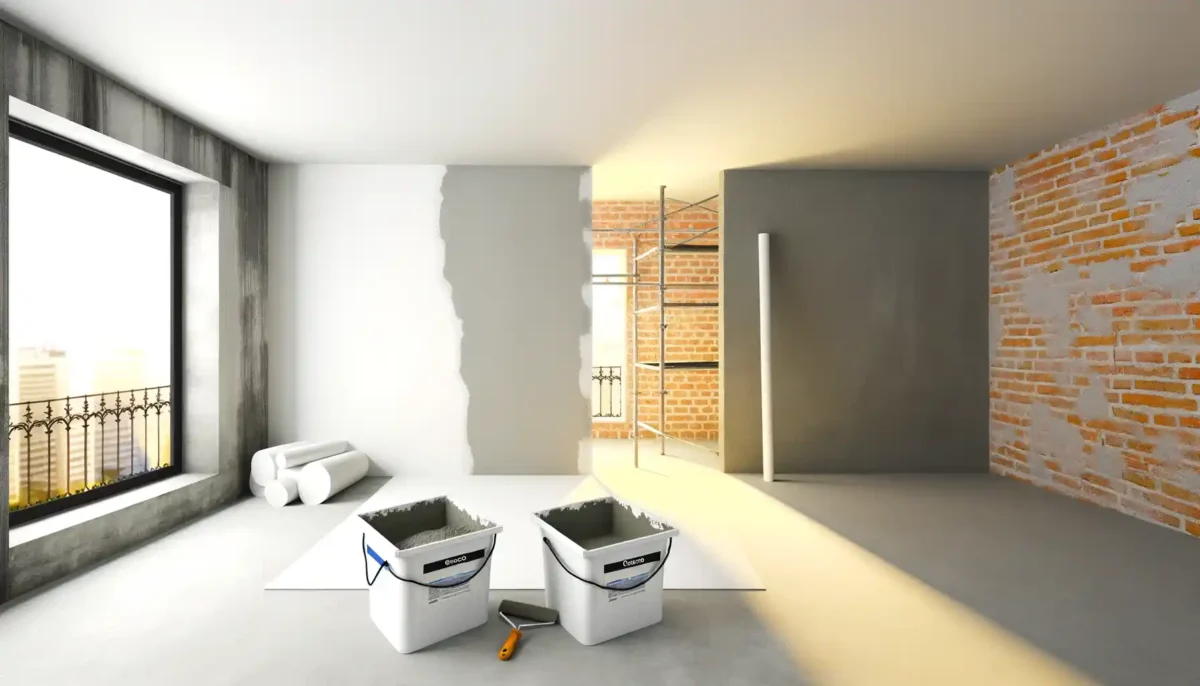 Reboco de parede com argamassa ou gesso? Qual é melhor?